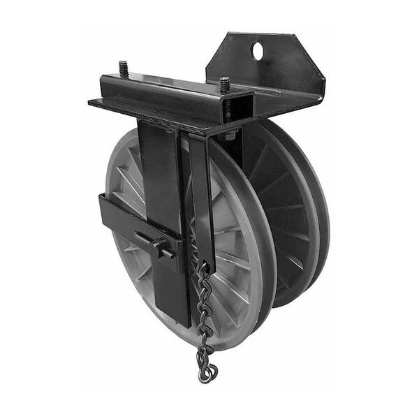 Black 8" Double End Pulley (Align IWC23)