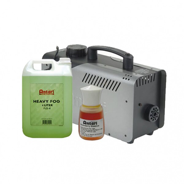 SLS Antari Z-800II 800W Fogger w/ Fog Fluid & Strawberry Scent Package ...