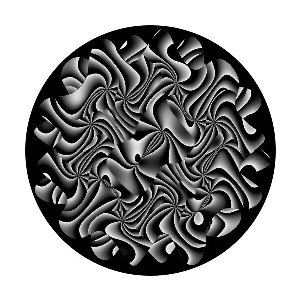 Apollo SuperRes High End Glass Gobo 1077 Wave (Apollo HE-1077)