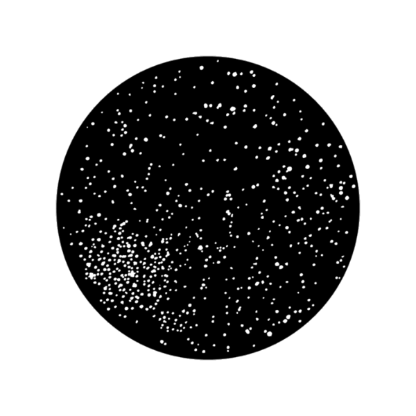 Apollo Metal Gobo 1057 Star Breakup Natural (Apollo ME-1057)