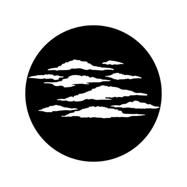 Apollo Metal Gobo 1138 Stacked Clouds (Apollo ME-1138)