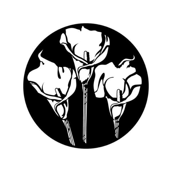 Apollo Metal Gobo 1185 Calla Lily Trio (Apollo ME-1185)