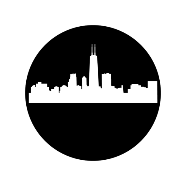 Apollo Metal Gobo 1236 Big City Skyline (Apollo ME-1236)