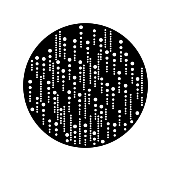 Apollo Metal Gobo 2023 Soda Pop Fizz Small (Apollo ME-2023)