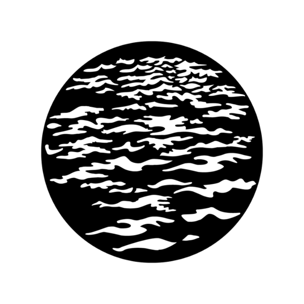 Apollo Metal Gobo 2242 Water Waves Ocean (Apollo ME-2242)