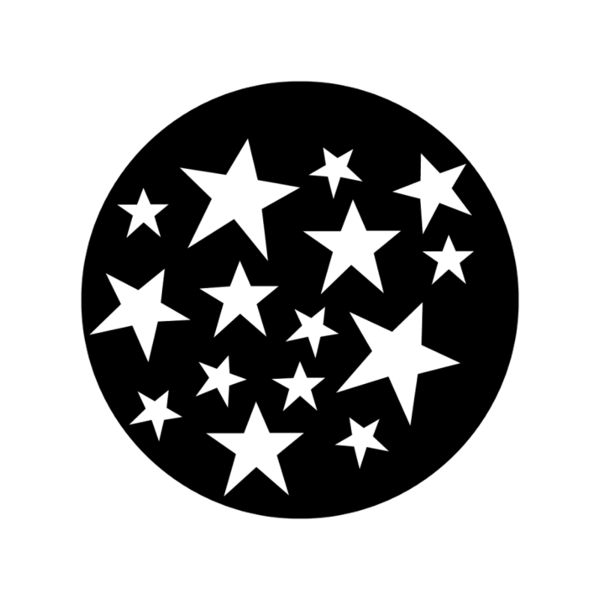 Apollo Metal Gobo 2420 Star Group (Apollo ME-2420)