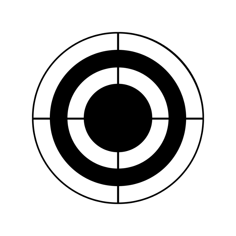 Apollo Metal Gobo 2460 Cone Double (Apollo ME-2460)