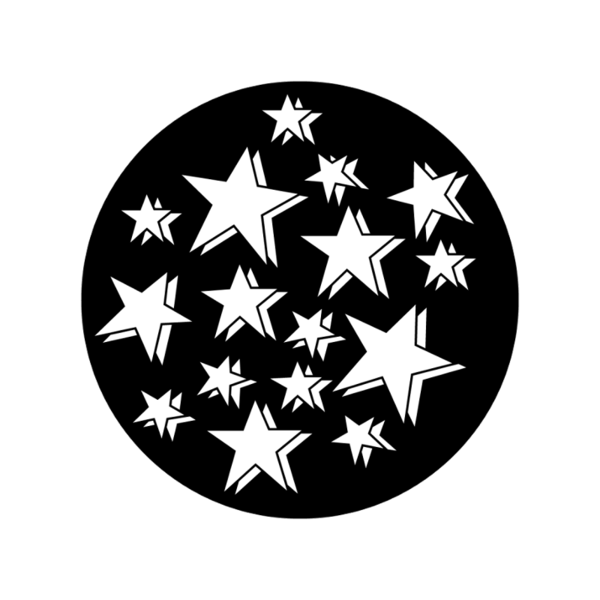 Apollo Metal Gobo 2553 Super Stars (Apollo ME-2553)