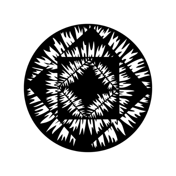 Apollo Metal Gobo 2565 Quilt Explosion (Apollo ME-2565)