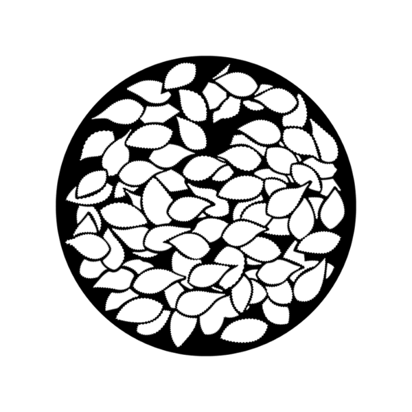 Apollo Metal Gobo 3164 Layered Leaves (Apollo ME-3164)