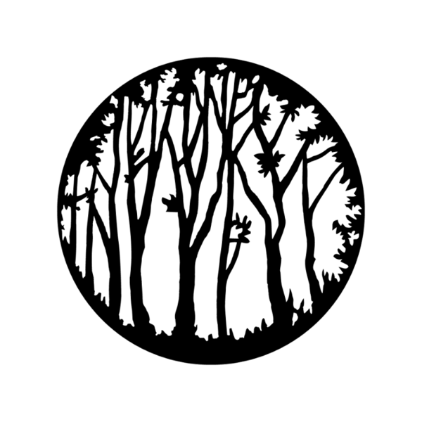 Apollo Metal Gobo 3538 Trees Thick (Apollo ME-3538)