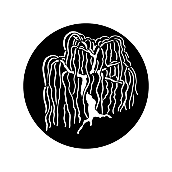 Apollo Metal Gobo 3541 Tree Weeping Willow Reversed (Apollo ME-3541)