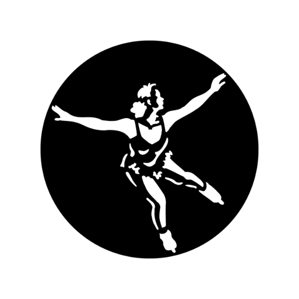 Apollo Metal Gobo 4079A Sports-Skater Figure-A (Apollo ME-4079-A)