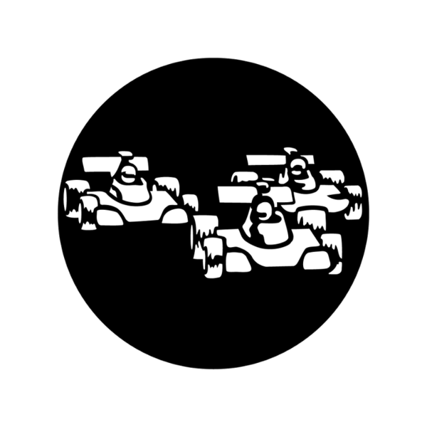 Apollo Metal Gobo 4082 Sports Car Racing Racers (Apollo ME-4082)