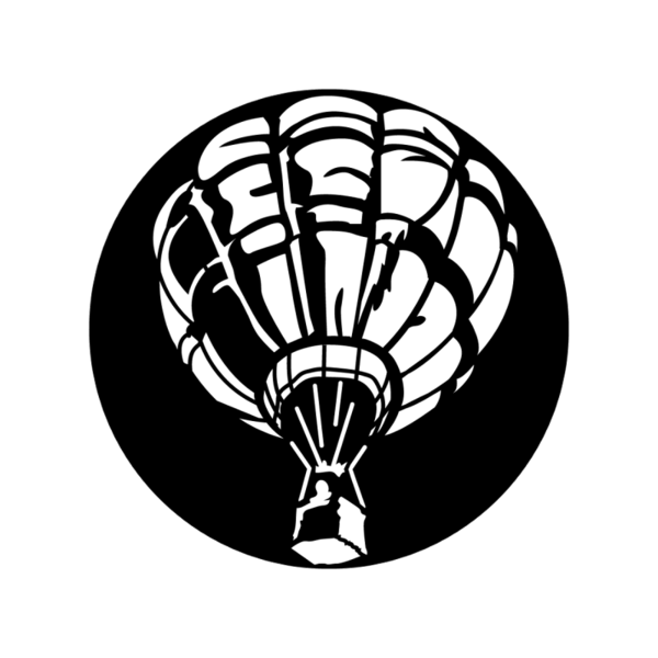 Apollo Metal Gobo 4152 Aircraft Hot Air Balloon (Apollo ME-4152)