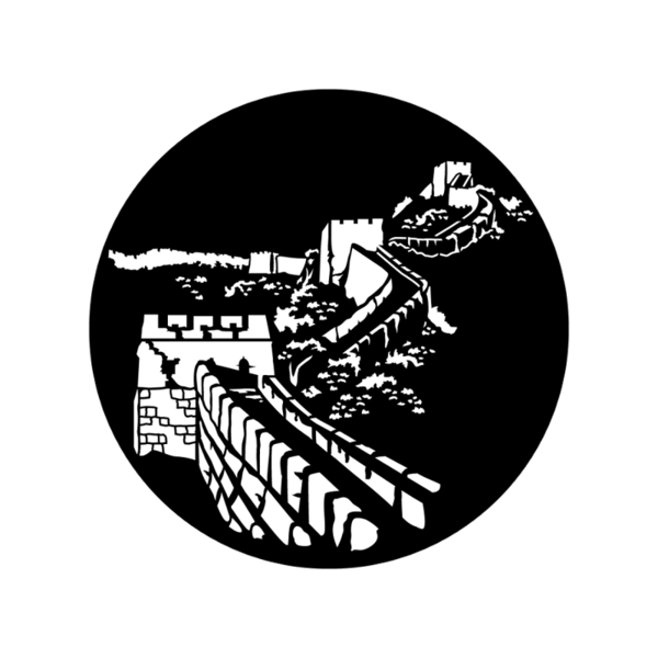 Apollo Metal Gobo 4157 Great Wall (Apollo ME-4157)