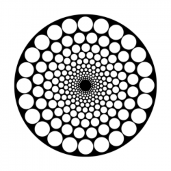 Apollo Metal Gobo 4221 Round and Round (Apollo ME-4221)