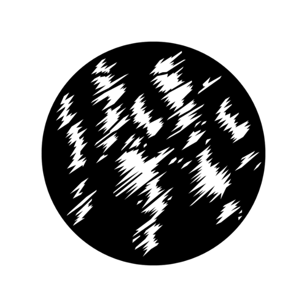 Apollo Metal Gobo 4232 Wind Burn (Apollo ME-4232)