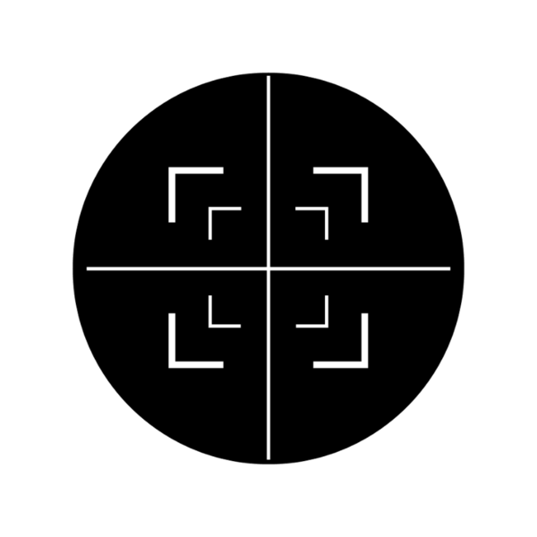 Apollo Metal Gobo 4258 Cross Hair (Apollo ME-4258)