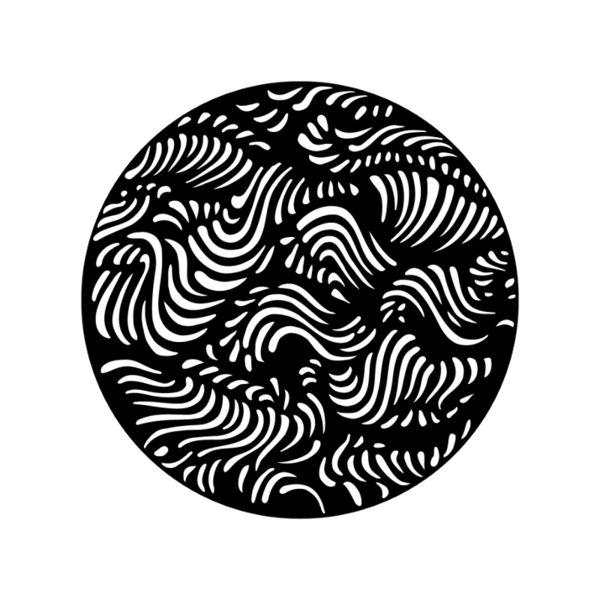 Apollo Metal Gobo 6062 Wave (Apollo ME-6062)