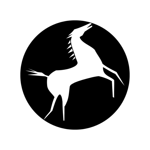 Apollo Metal Gobo 7012 West Rearing Horse (Apollo ME-7012)