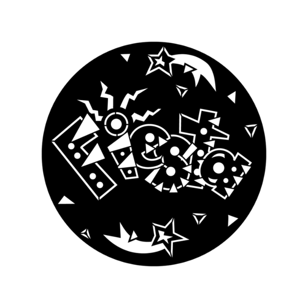 Apollo Metal Gobo 7019 Fiesta (Apollo ME-7019)