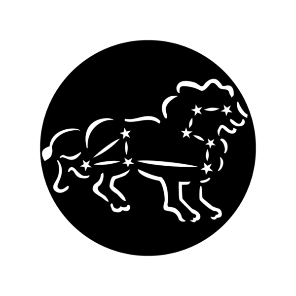 Apollo Metal Gobo 7028A Constellations Leo The Lion (Apollo ME-7028-A)