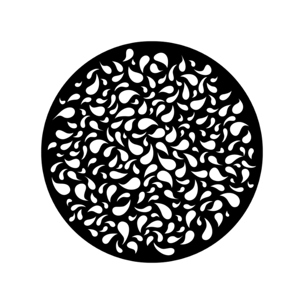Apollo Metal Gobo 9008 Droplets (Apollo ME-9008)