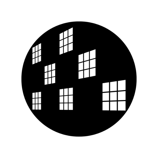 Apollo Metal Gobo DS 8041 M. Skinner - Wall of Windows (Apollo MEDS-8041)