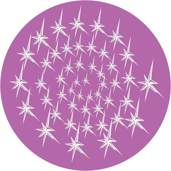 Apollo PrintScenic Glass Gobo C10078 Crystal Spiral (Apollo PG-C10078)