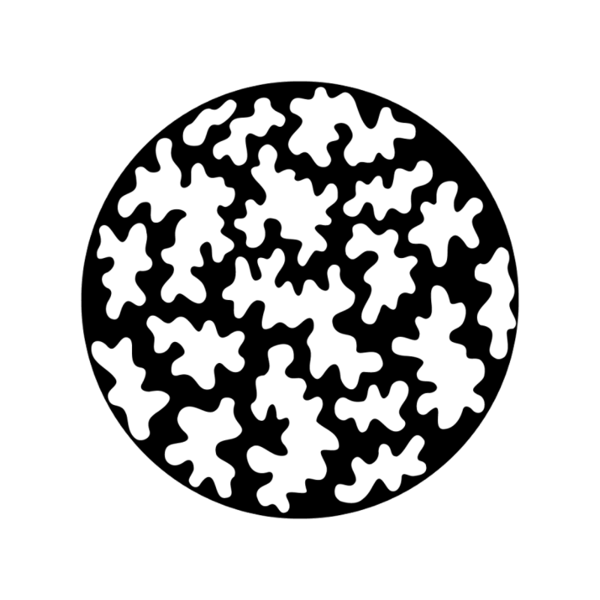 Apollo PrintScenic Glass Gobo ME1018 Foliage Breakup Close-up (Apollo ...