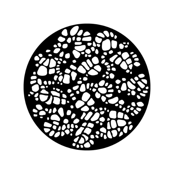 Apollo PrintScenic Glass Gobo ME1019 Turtle Shell (Apollo PG-ME1019)