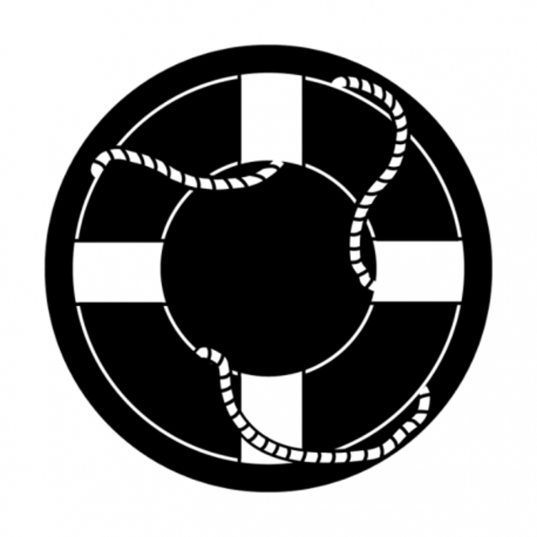 Apollo PrintScenic Glass Gobo ME1065 Ship Life Preserver (Apollo PG-ME1065)