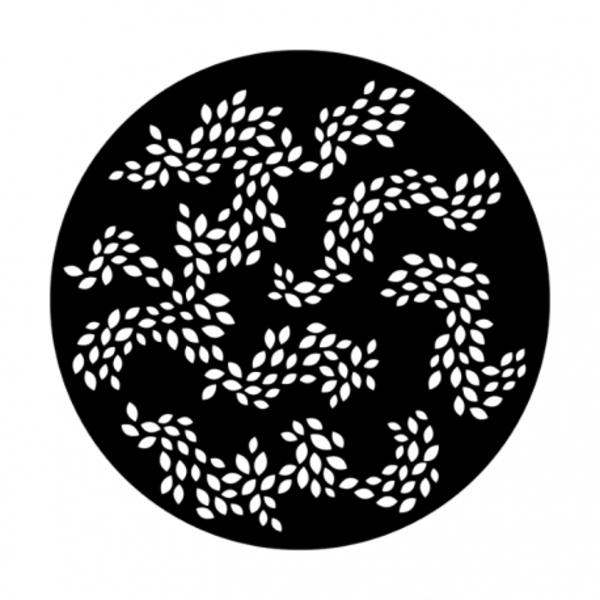 Apollo PrintScenic Glass Gobo ME1147 Leaf Garland (Apollo PG-ME1147)