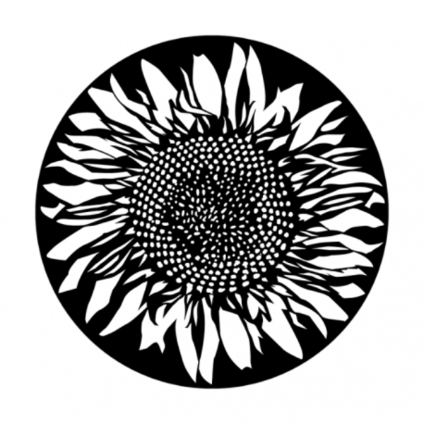 Apollo PrintScenic Glass Gobo ME1167 Sunflower (Apollo PG-ME1167)