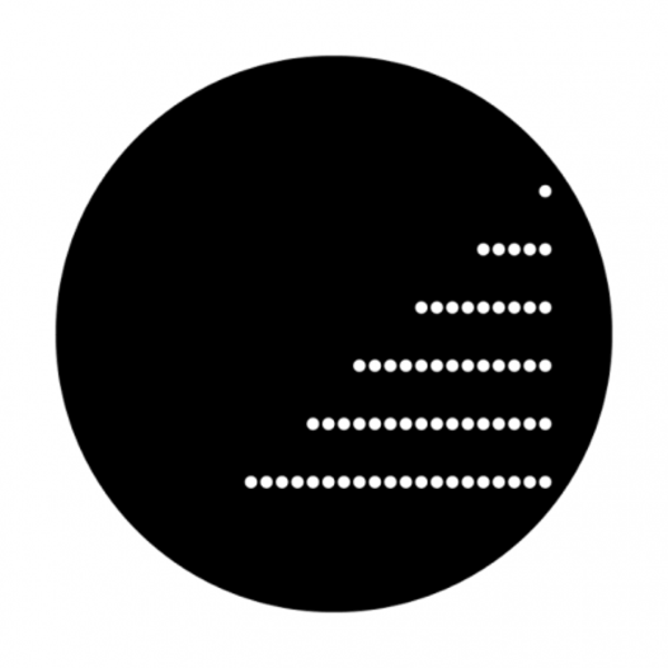 Apollo PrintScenic Glass Gobo ME2081 Dot Clan-B (Apollo PG-ME2081)