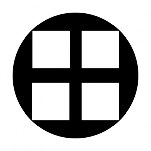 Apollo PrintScenic Glass Gobo ME2340 Four Square (Apollo PG-ME2340)