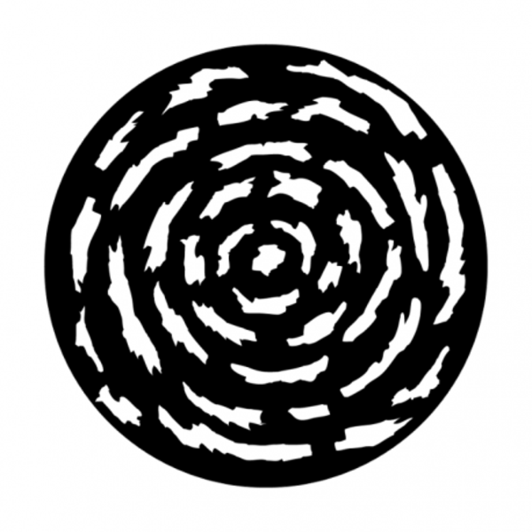 Apollo PrintScenic Glass Gobo ME2547 Shaky Drain (Apollo PG-ME2547)