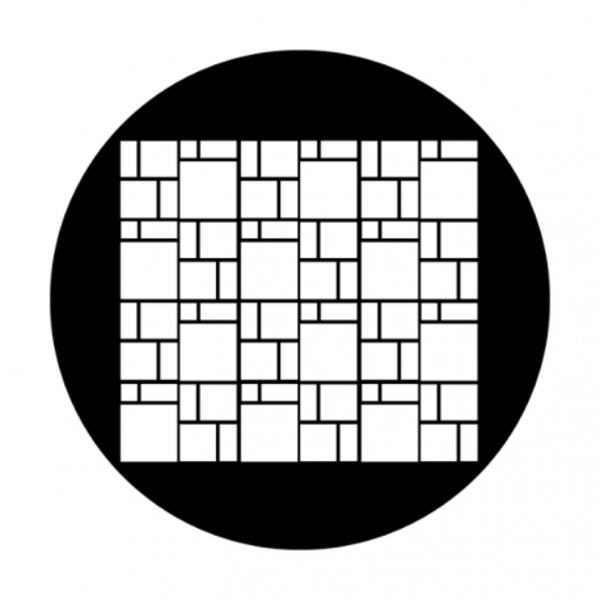 Apollo PrintScenic Glass Gobo ME2581 Heritage Stonewall (Apollo PG-ME2581)