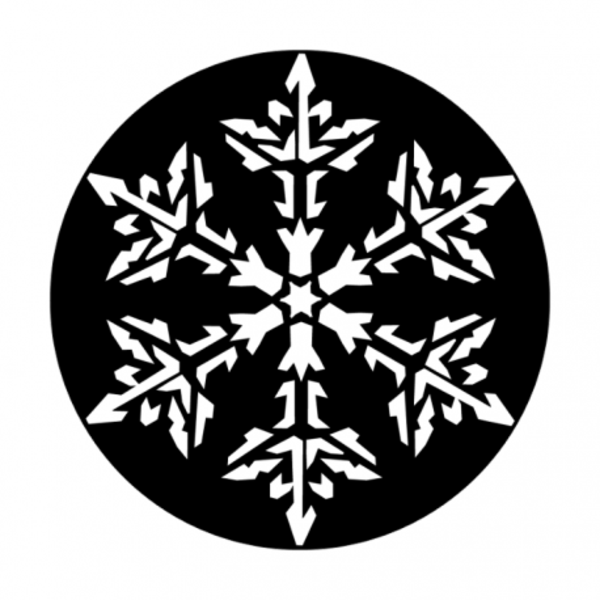 Apollo PrintScenic Glass Gobo ME3235 Snowflake Light Lace (Apollo PG ...