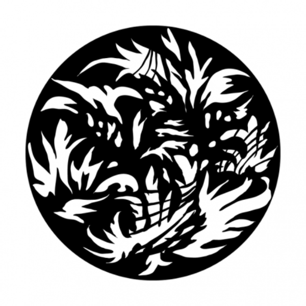 Apollo PrintScenic Glass Gobo ME3573 Jungle Mania (Apollo PG-ME3573)