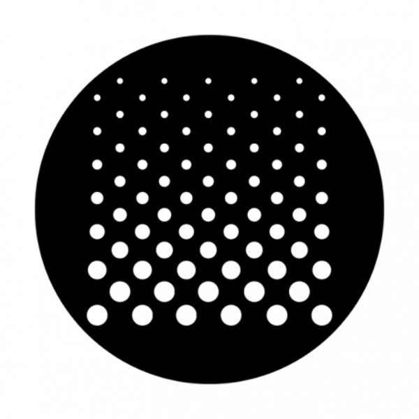 Apollo PrintScenic Glass Gobo ME4219 Cascade Dots (Apollo PG-ME4219)