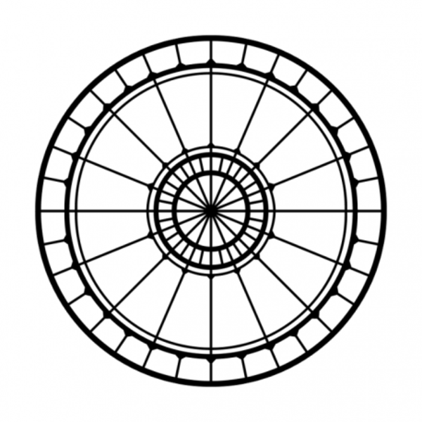 Apollo PrintScenic Glass Gobo ME6000 Modern Cathedral Window (Apollo PG ...