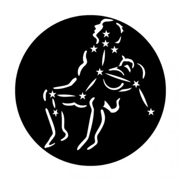 Apollo PrintScenic Glass Gobo ME7022B Constellations Aquarius The Water ...