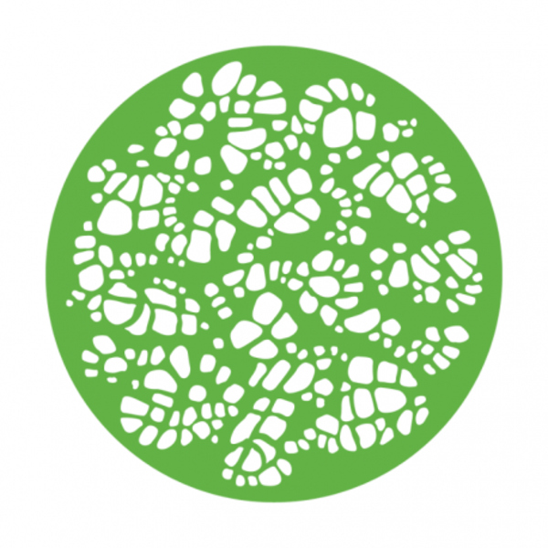 Apollo PrintScenic Plastic Gobo C11019 Turtle Shell (Apollo PP-C11019)