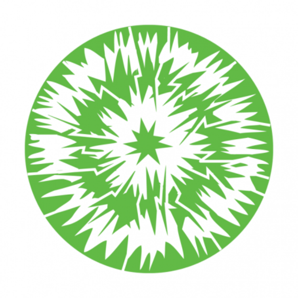 Apollo PrintScenic Plastic Gobo C12191 Breakup Electric (Apollo PP-C12191)