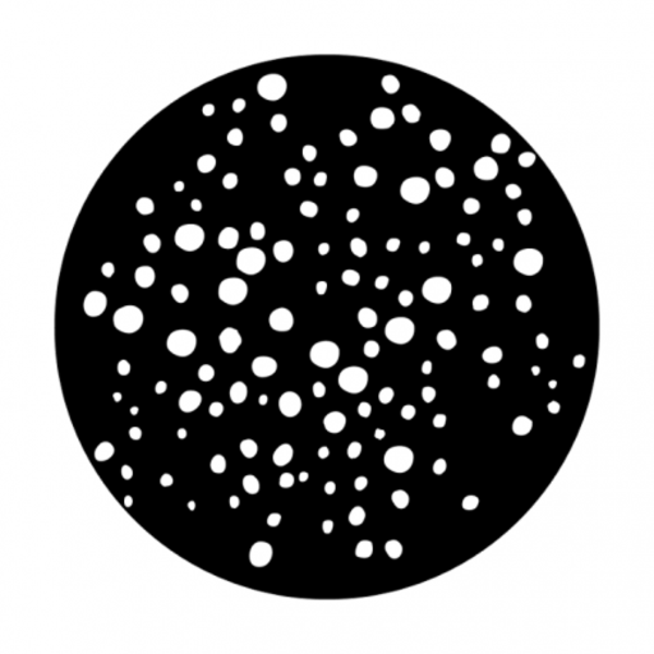 Apollo PrintScenic Plastic Gobo ME1060 Star Breakup Med (Apollo PP-ME1060)