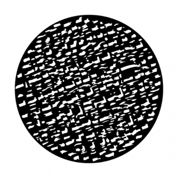 Apollo PrintScenic Plastic Gobo ME1224 Shadow Space 1 (Apollo PP-ME1224)