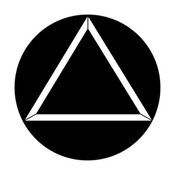 Apollo PrintScenic Plastic Gobo ME2010 Triangle (Apollo PP-ME2010)