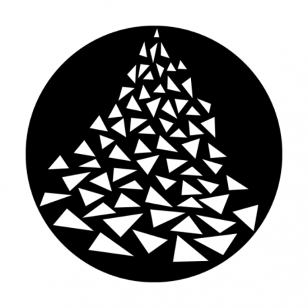 Apollo PrintScenic Plastic Gobo ME2018 Breakup-Vanishing Triangles ...